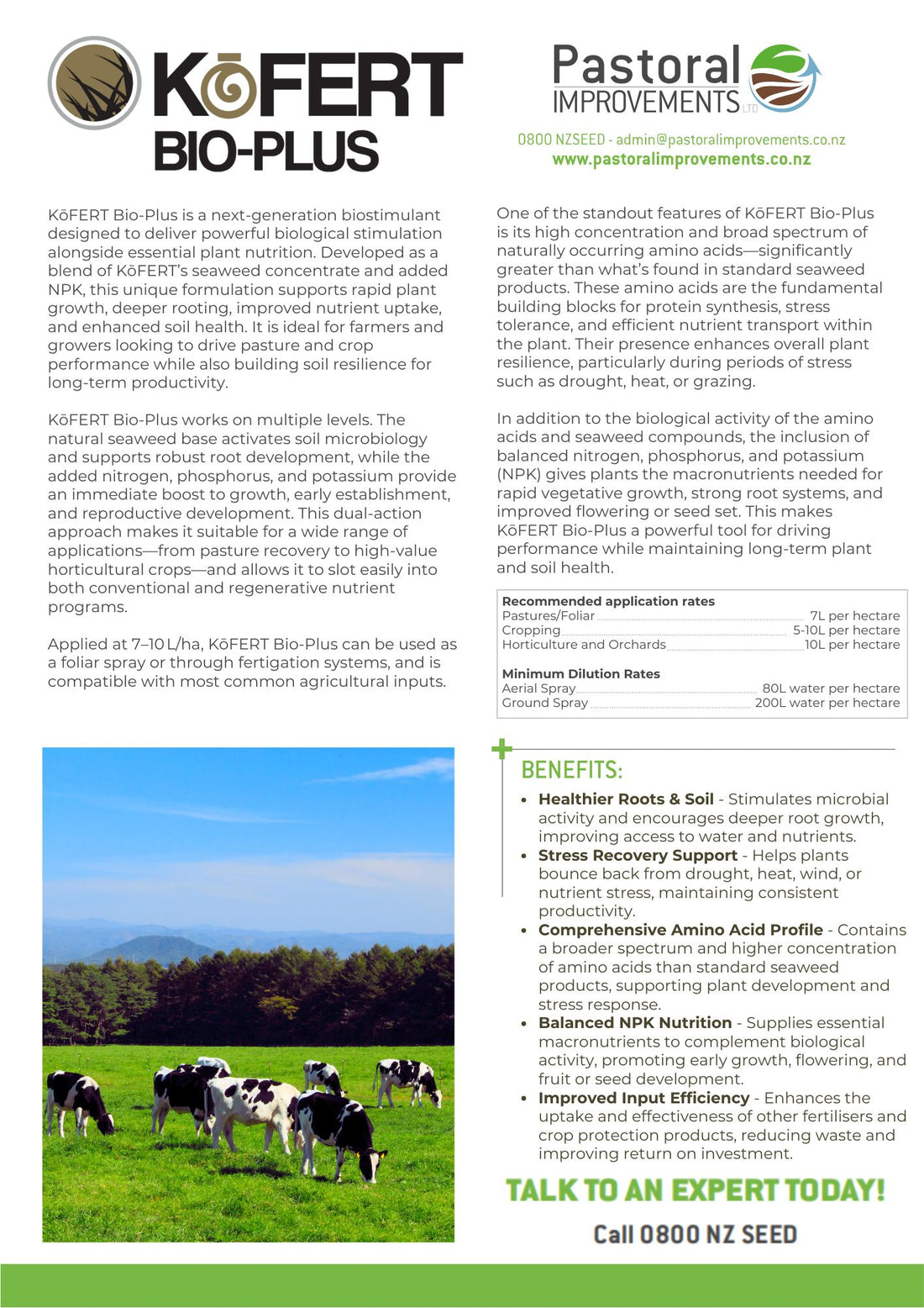 Kofert Bio-Plus – Pastoral Improvements